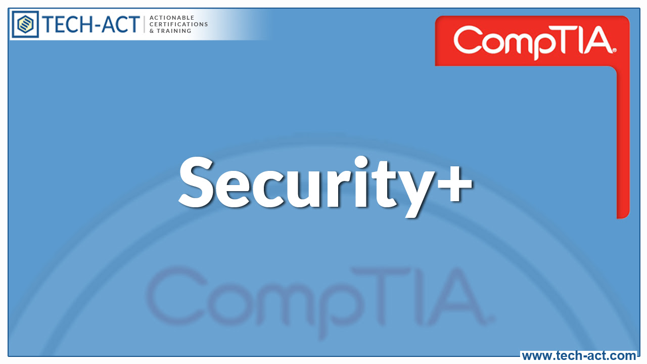 Security+ (Plus) Certification Training | Comptia Security+ Certification